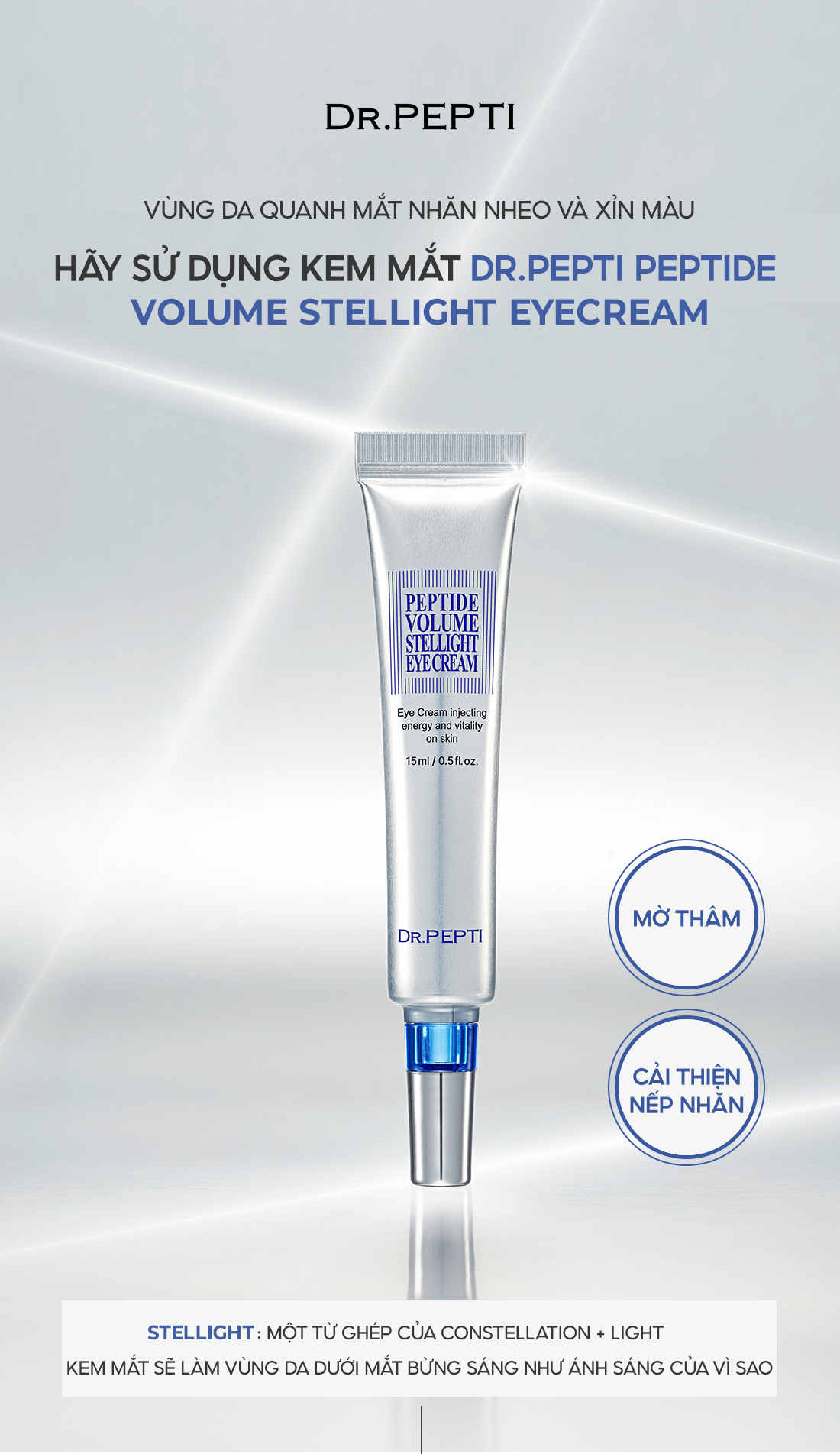 Dr.Pepti Peptide Volume Stellight Eye Cream– Braind